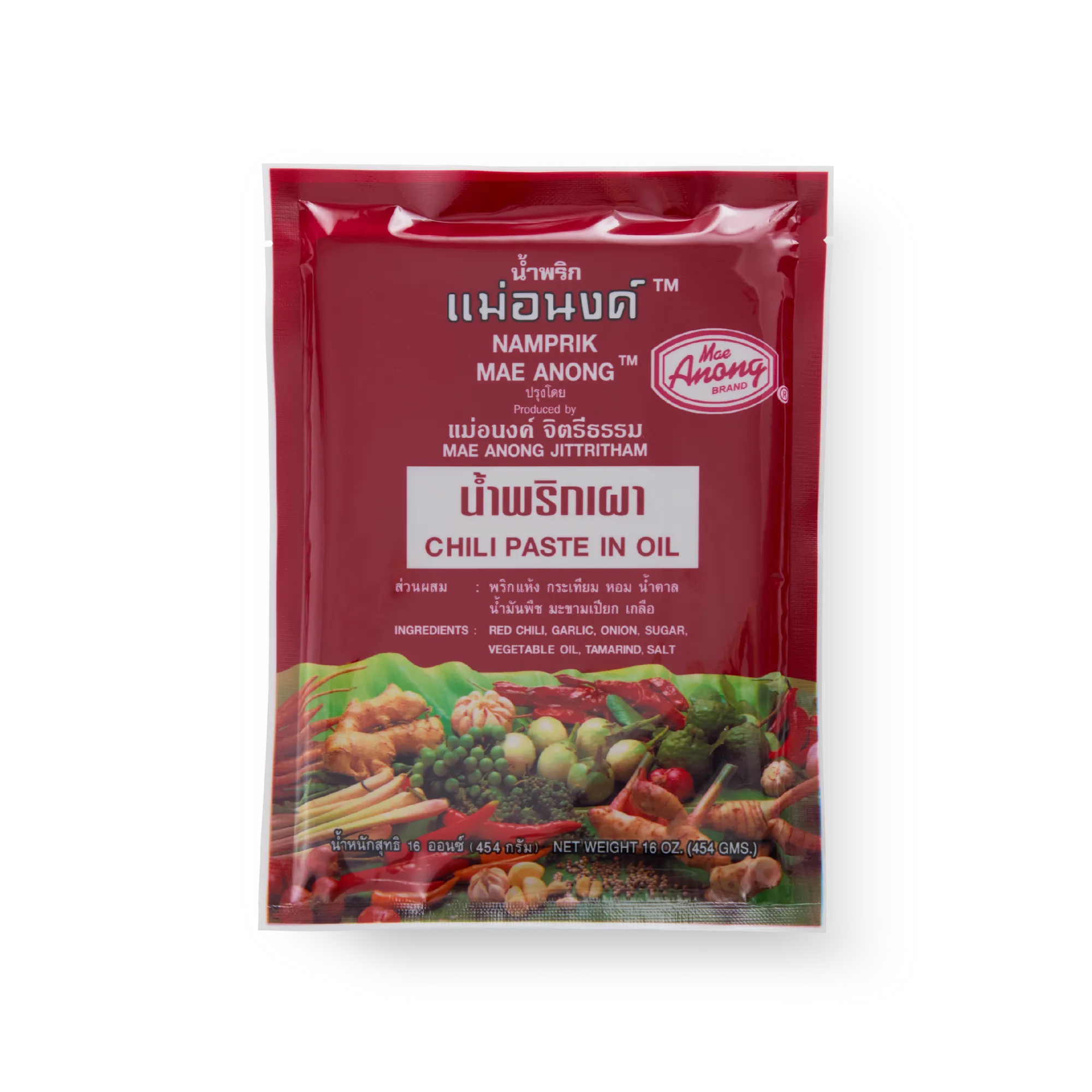 Chili Paste in Oil - Mae Anong - Oriental Food